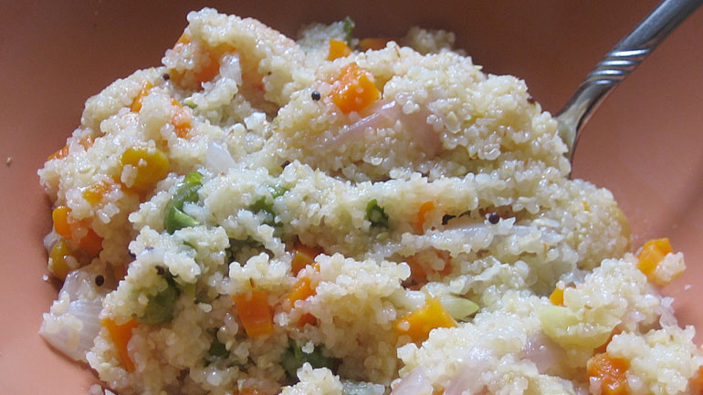 Upama with Coconut Chutney & Yogurt | Recipes | Check, Please! | WTTW